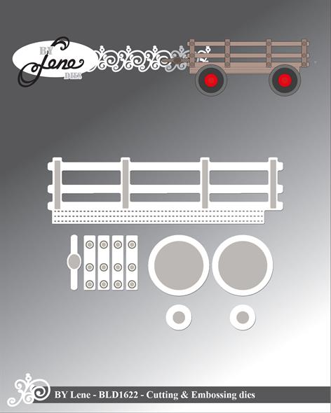 211922 BY Lene Dies "Wagon" BLD1622 – HobbyGros