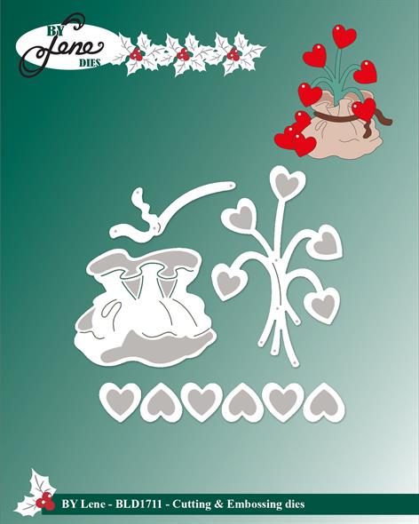 212711 BY Lene Dies "Heart Stalks" BLD1711 – HobbyGros