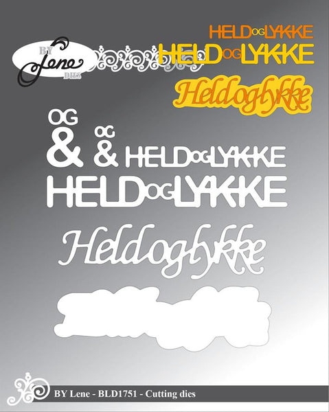 212751 BY Lene Dies "Held og lykke" BLD1751 – HobbyGros