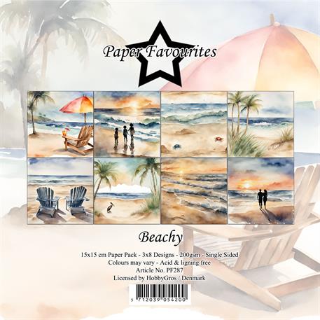 278287 Paper Favourites Paper Pack "Beachy" PF287 – HobbyGros