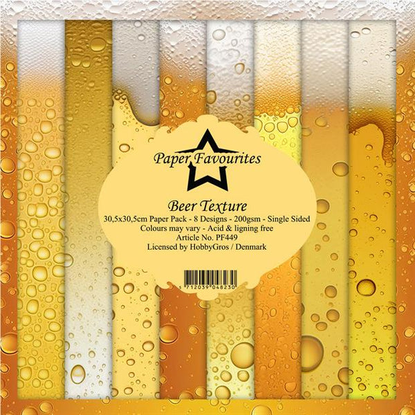 278449 Paper Favourites Paper Pack "Beer Texture" PF449 – HobbyGros