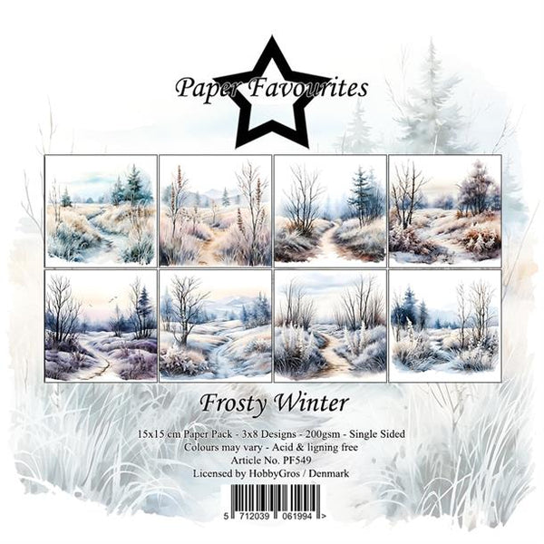 278549 Paper Favourites Paper Pack "Frosty Winter" PF549 – HobbyGros