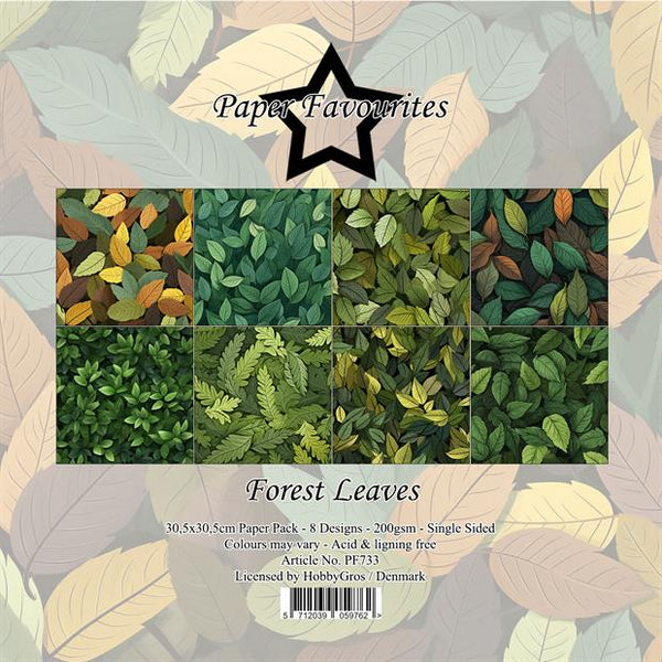 278733 Paper Favourites Paper Pack "Forest Leaves" PF733 – HobbyGros