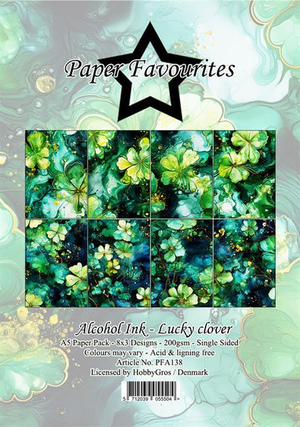 279138 Paper Favourites Paper Pack "Alcohol Ink - Lucky Glover" PFA138 ...