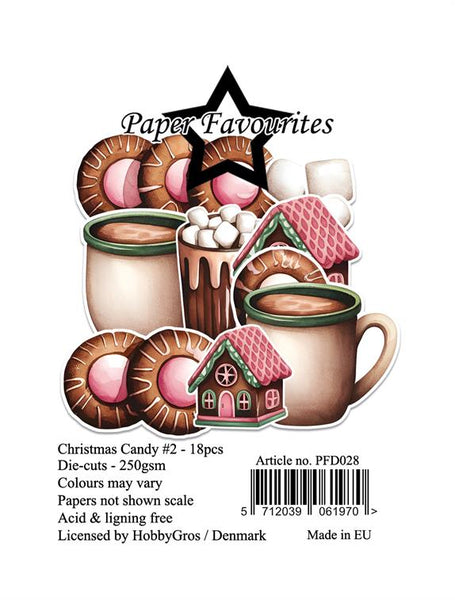 280628 Paper Favourites Die-Cuts "Christmas Candy #2" PFD028 – HobbyGros