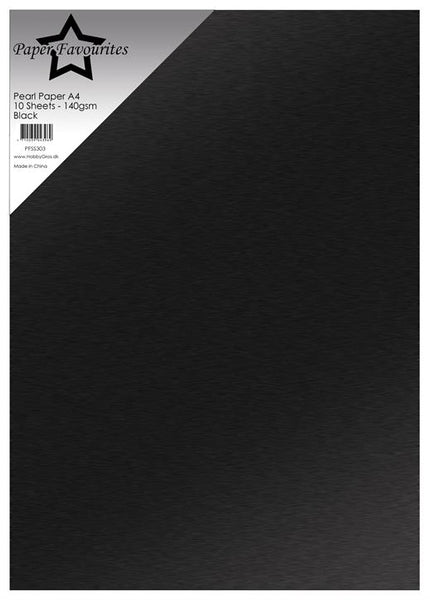 287303 Paper Favourites Pearl Paper "Black" PFSS303 – HobbyGros