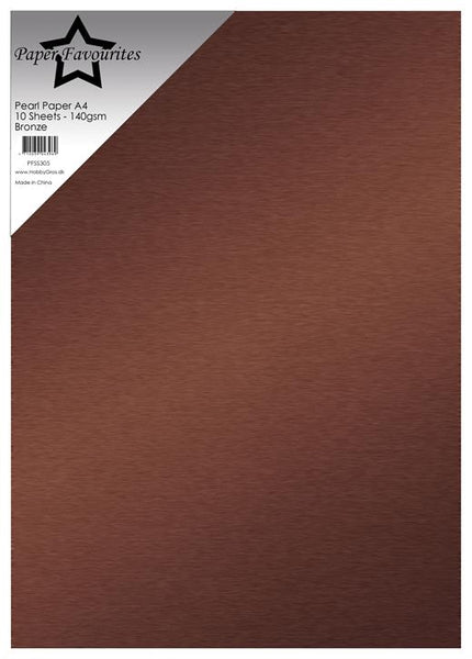 287305 Paper Favourites Pearl Paper "Bronze" PFSS305 – HobbyGros