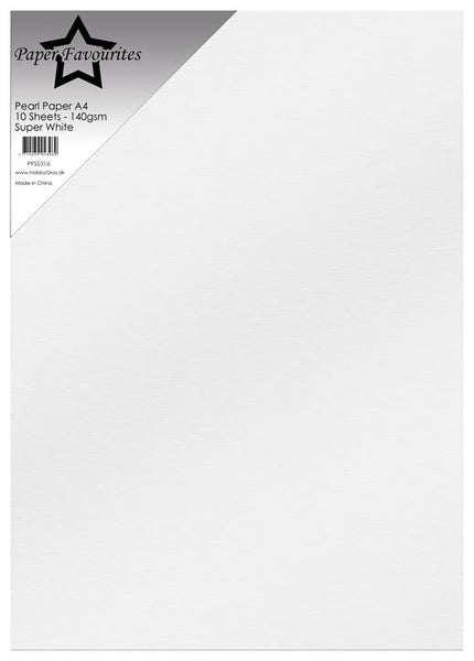 287316 Paper Favourites Pearl Paper "Super White" PFSS316 – HobbyGros