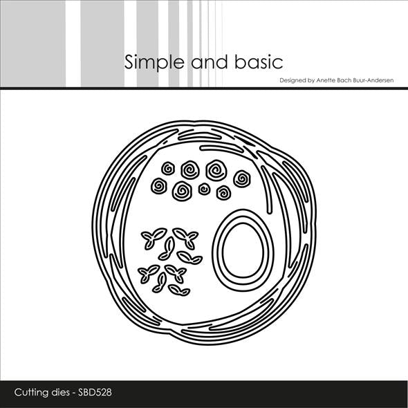 603528 Simple and Basic die "Scribbles - round" SBD528 – HobbyGros