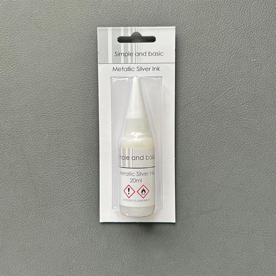 602903 Simple and Basic "Metallic Silver Ink" SBI003 – HobbyGros
