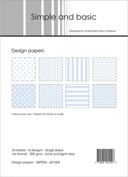 601004 Simple and Basic Design Papers SBP004 – HobbyGros