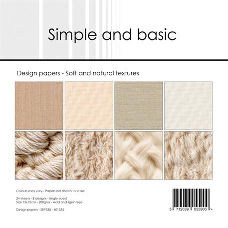 601535 Simple and Basic Design Papers "Soft and natural textures" SBP5 ...