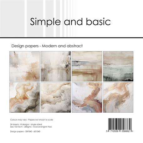 601540 Simple and Basic Design Papers "Modern and abstract" SBP540 ...