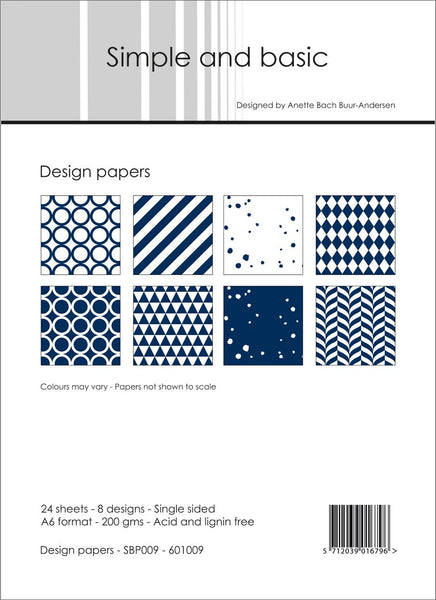 601009 Simple and Basic Design Papers SBP009 – HobbyGros